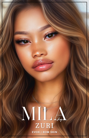 Second Life Marketplace - .MILA. Zuri Skin [Brownie] LELUTKA EVOX